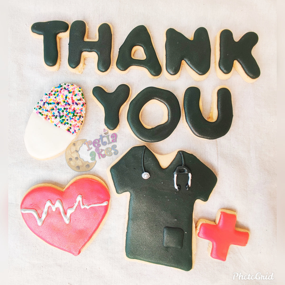 Hospital workers cookies – Cretia Cakes Bake Shop