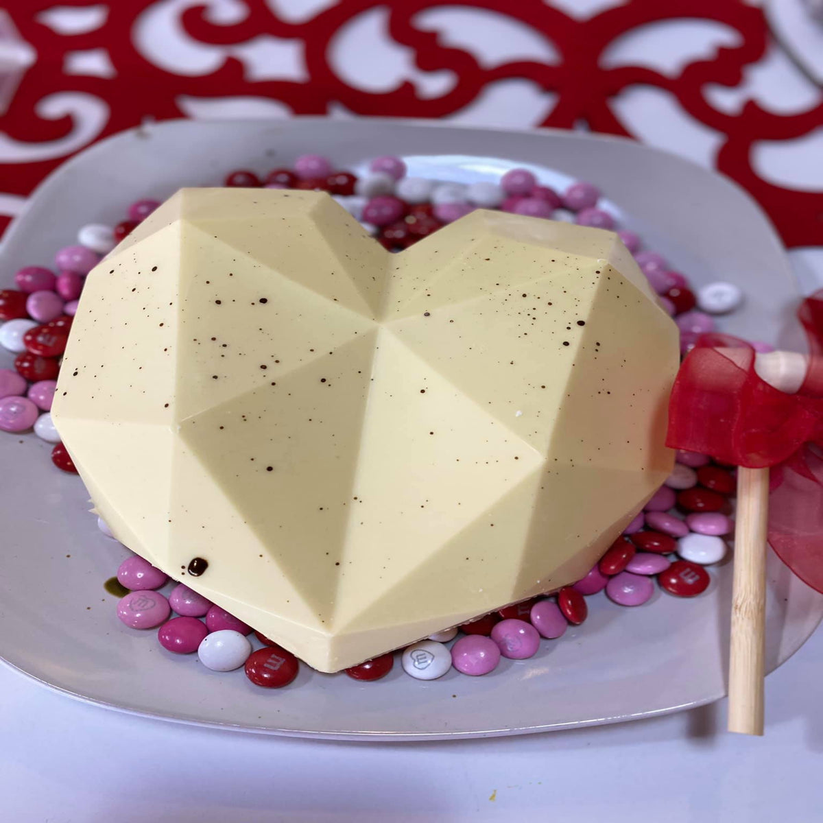 Chocolate Breakable Heart – Cretia Cakes Bake Shop